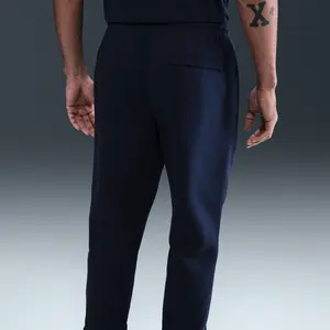 Nike Club Cuffed Brushed Fleece Pants - Blue
