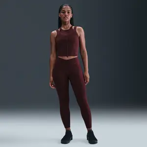 Nike One High-waisted 7/8 Leggings - Red