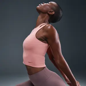 Nike Fitted Dri-fit Cropped Tank Top