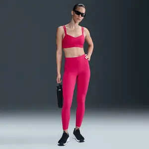 Nike Zenvy Strappy Light-support Padded Sports Bra - Pink