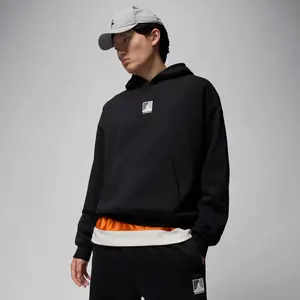 JORDAN Brooklyn Fleece Graphic Pullover Hoodie - Black