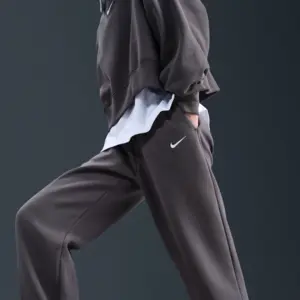 Nike Sportswear Phoenix Fleece High-waisted Oversized Sweatpants - Grey