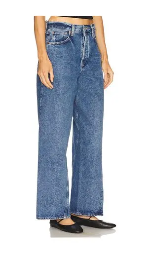 AGOLDE Twist Low Slung Baggy Jeans - Myth