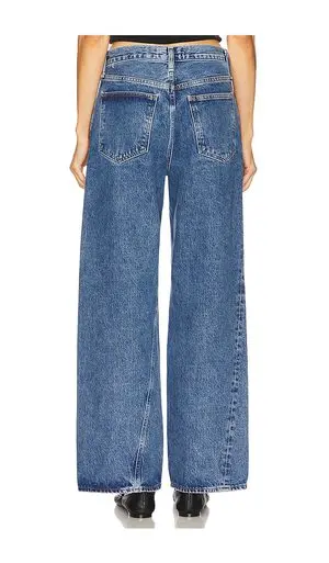 AGOLDE Twist Low Slung Baggy Jeans - Myth