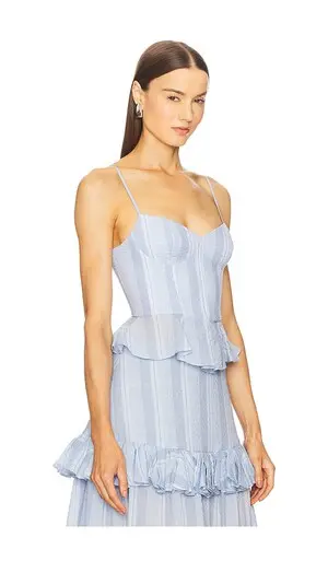 Prabal Gurung Bralette Corset With Peplum