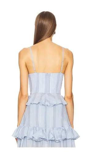 Prabal Gurung Bralette Corset With Peplum