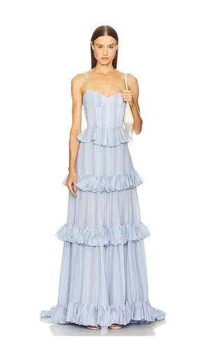 Prabal Gurung Bralette Corset With Peplum