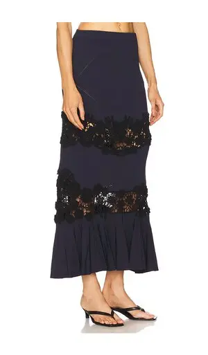 Ulla Johnson Madeline Knit Maxi Skirt - Eclipse