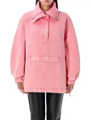 Attico The Attico Cotton Blouson - Pink