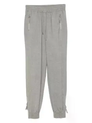 Ermanno Scervino Mélange-effect Trousers