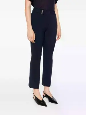 Peserico Side-slit Trousers