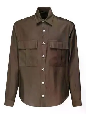 GIULIANO GALIANO Button-flap Pocket Shirt