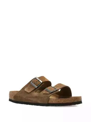 BIRKENSTOCK Arizona Double-buckle Sandals - Brown