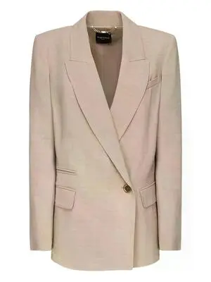 MARCIANO Double-breasted Blazer With Gold-tone Buttons