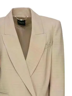 MARCIANO Double-breasted Blazer With Gold-tone Buttons