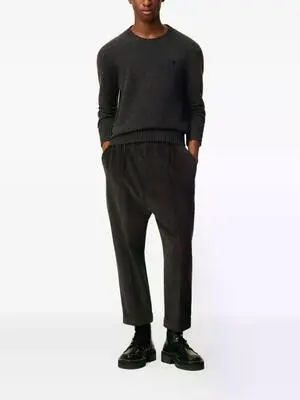 AMI Paris Pleated Cuffed Trousers
