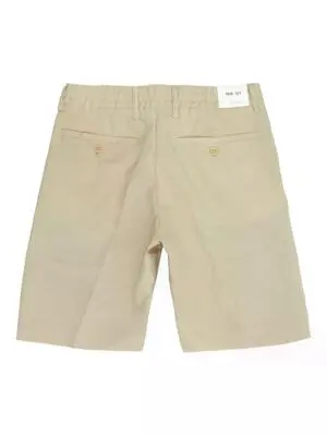 Nn07 Billie Elastic-waistband Shorts - Neutrals