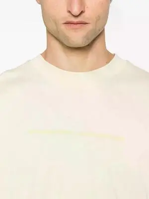 MEGUSTA Logo-print T-shirt - Neutrals