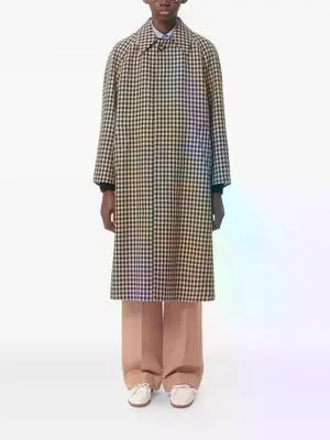 Valentino Garavani Checked Long Coat