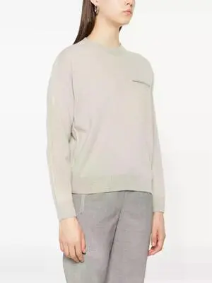 Peserico Embellished Crew Neck Sweater
