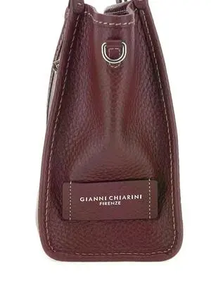 GIANNI CHIARINI Knot-detail Leather Tote Bag