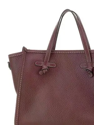 GIANNI CHIARINI Knot-detail Leather Tote Bag