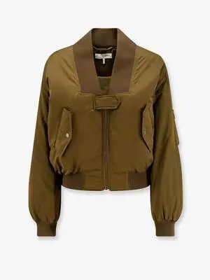 Chloé Nylon Bomber Jacket
