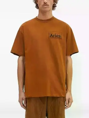 Aries Logo-plaque T-shirt