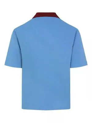 Marni Contrast-collar Polo Shirt