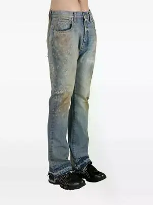 GALLERY DEPT. Distressed Frayed Jeans