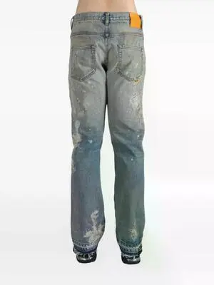 GALLERY DEPT. Distressed Frayed Jeans