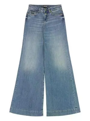 Versace Wide-leg Five-pocket Jeans