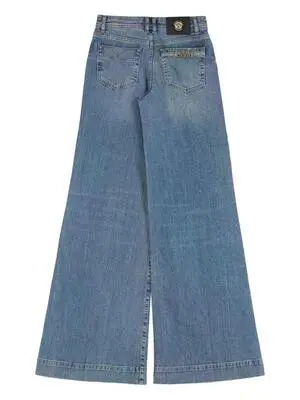 Versace Wide-leg Five-pocket Jeans