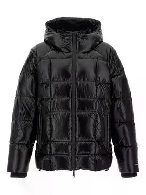 Dsquared2 Quilted Hooded Down Jacket - Black