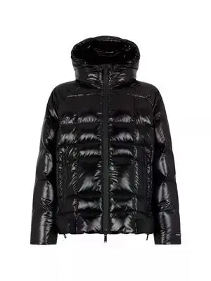 Dsquared2 Quilted Hooded Down Jacket - Black