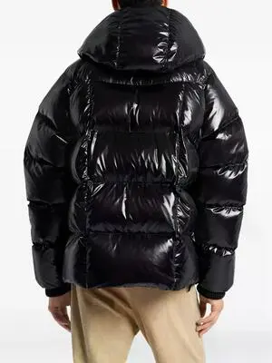 Dsquared2 Quilted Hooded Down Jacket - Black