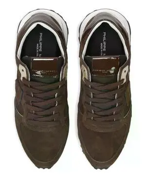 Philippe Model Suede Lace-up Sneakers - Brown