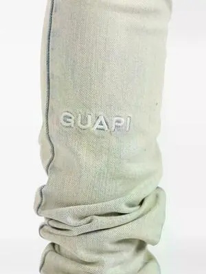 GUAPI Embroidered-logo Jeans