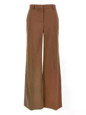 Stella McCartney Pleated Flared Trousers