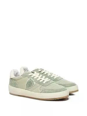 Philippe Model Lace-up Suede Sneakers