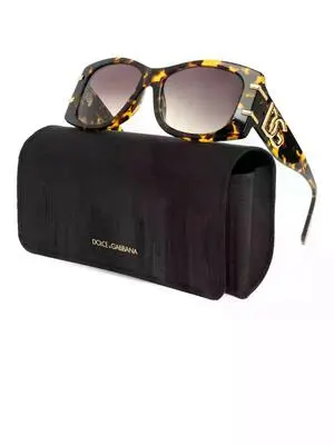 Dolce & Gabbana Dg-plaque Sunglasses
