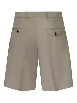 BE ABLE Button-fastening Wool Shorts