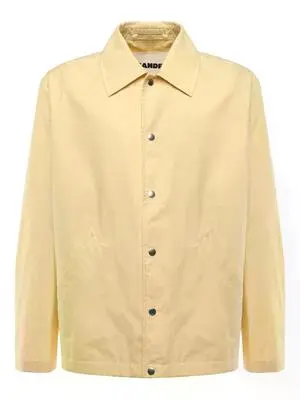 JIL SANDER Logo-print Collared Overshirt