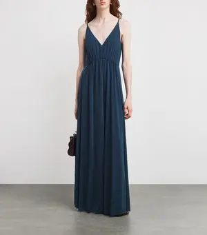 Max & Co. Stretch-jersey Sleeveless Midi Dress