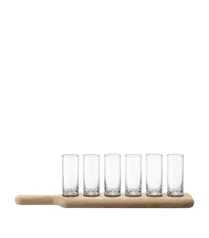 LSA INTERNATIONAL Paddle Vodka Set - Clear