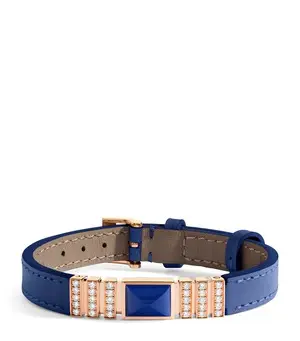 MARLI NEW YORK Diamond And Lapis Lazuli Bracelet - Rose Gold