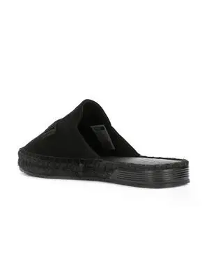 PUMA X Fenty Rihanna Suede Espadrilles - Black