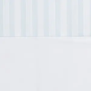 TARTINE ET CHOCOLAT Cotton Striped Bed Bumper - Blue