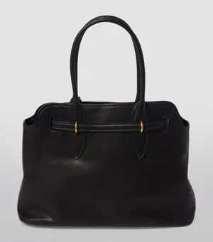Miu Miu Nappa Leather Aventure Top-handle Bag - Black