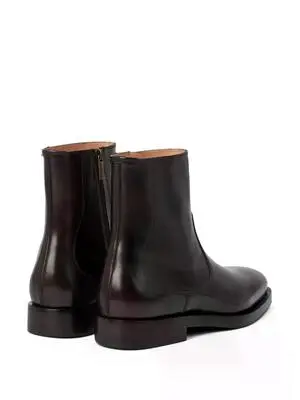 Brunello Cucinelli Leather Ankle Boots